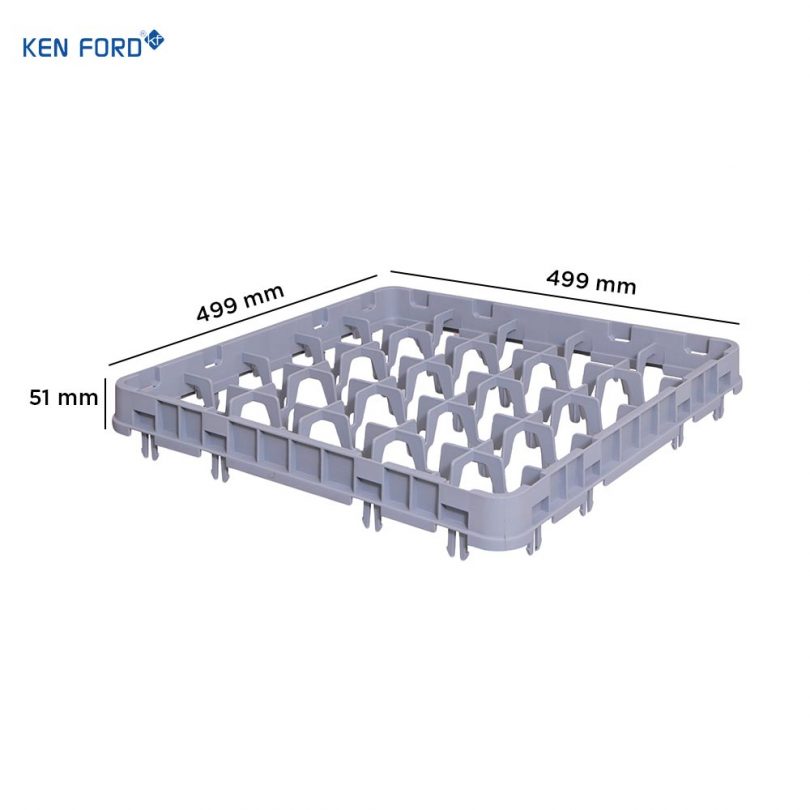 25 Compartment Glass Rack – Ken Ford